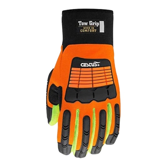Cestus | Accessories | Cestus Armored Gloves Size Large Tow Grip Impact ...